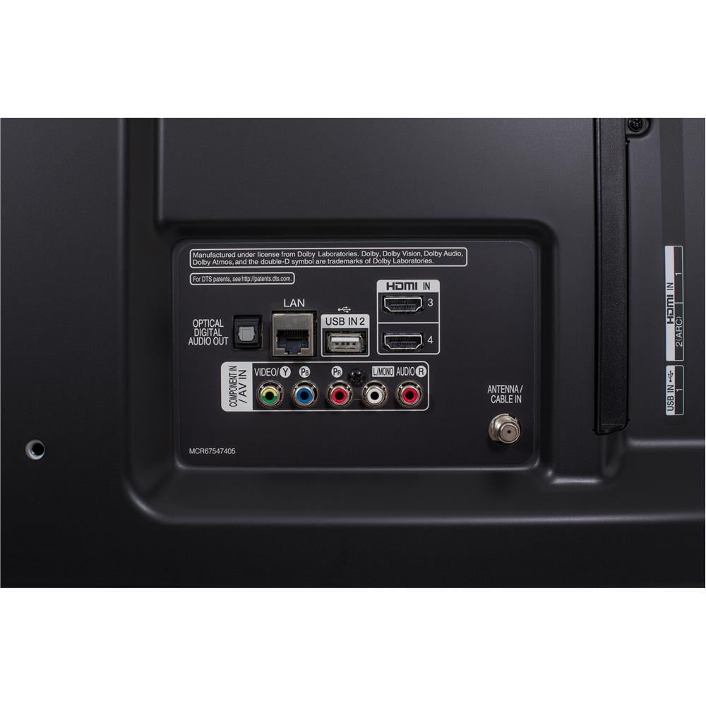 Smart TV LED 55" UHD 4K LG 55UM7520PSB com ThinQ AI Inteligência ...